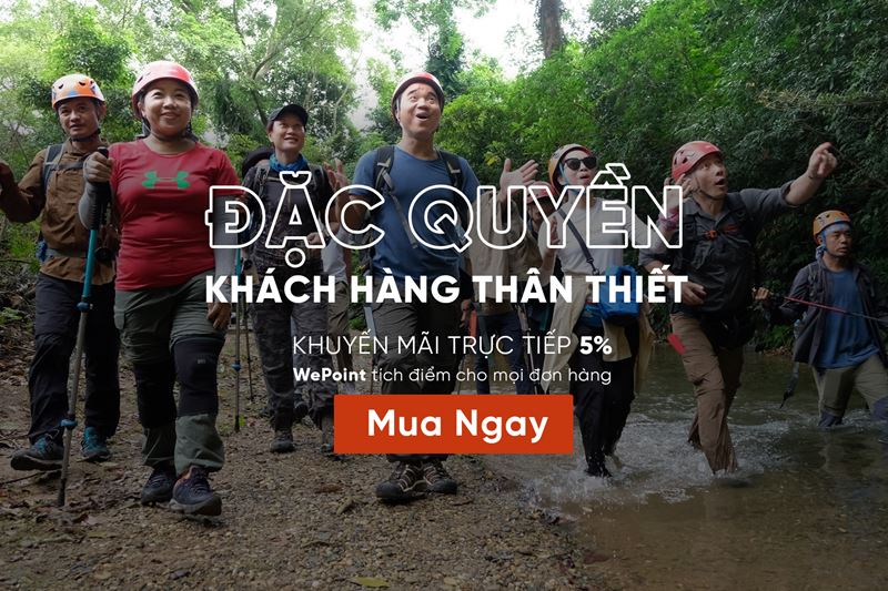 WePoints: Tích Điểm & Ưu Đãi 5% Cho Khách Hàng Thân Thiết WeTrek